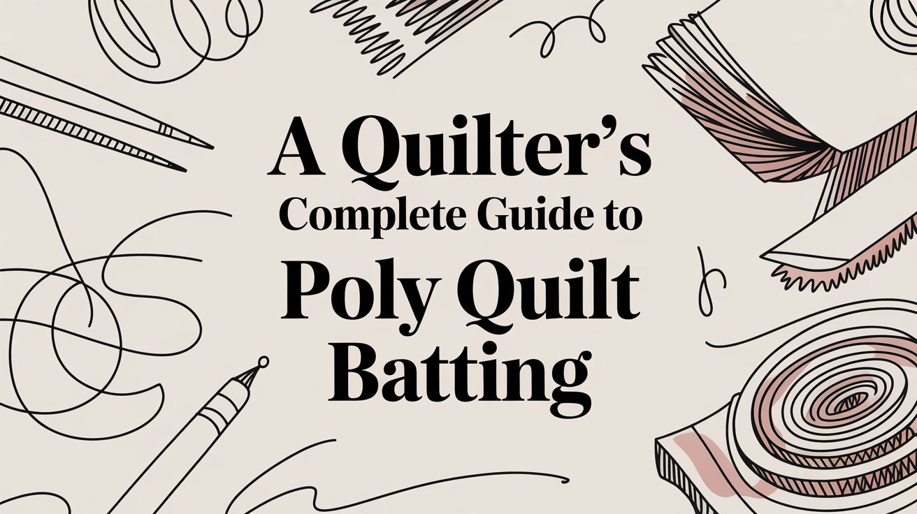 A Quilter's Complete Guide to Poly Quilt Batting