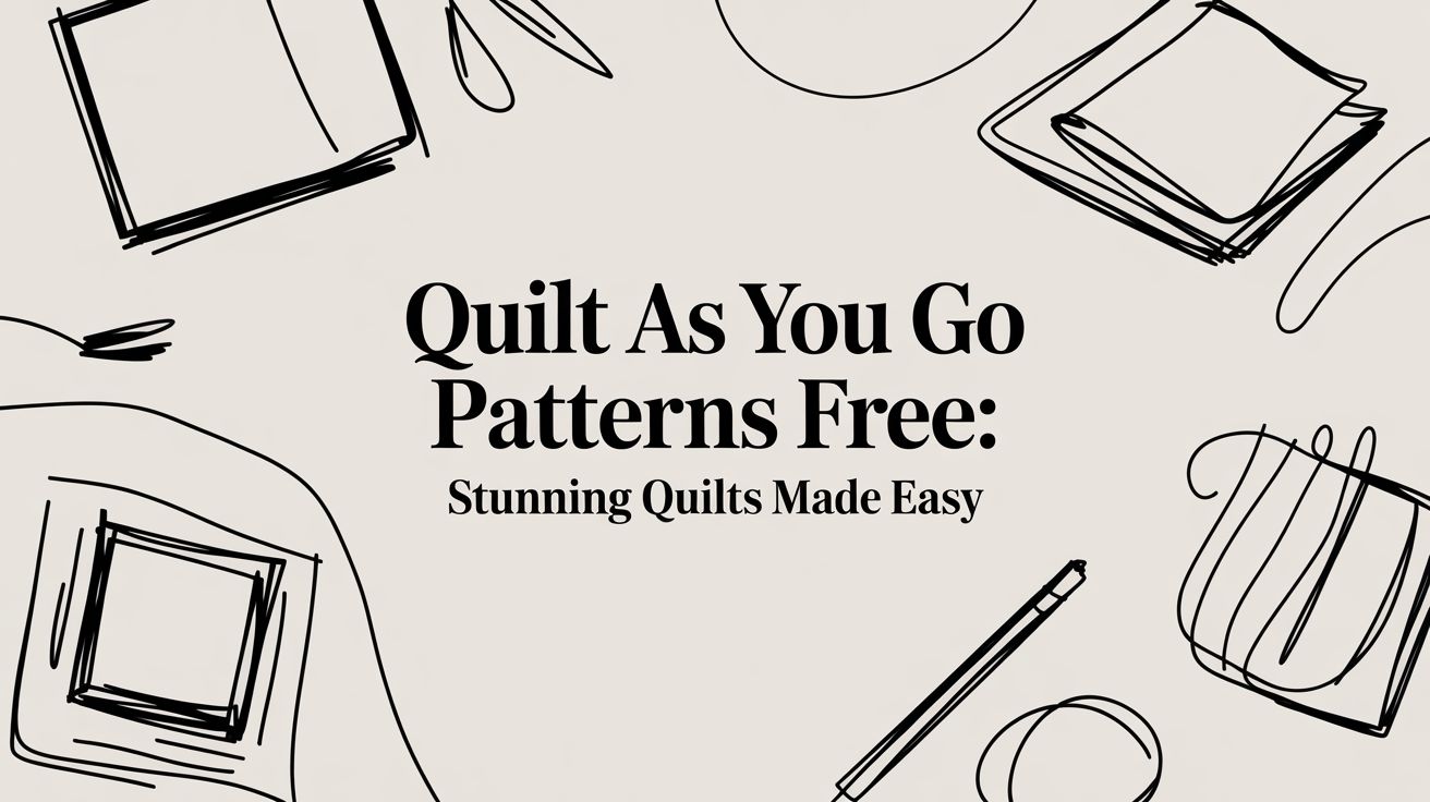 Quilt As You Go Patterns Free: Stunning Quilts Made Easy – Quilt Batting