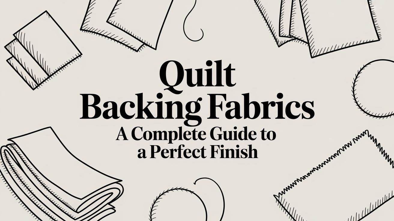 Quilt Backing Fabrics A Complete Guide to a Perfect Finish – Quilt Batting